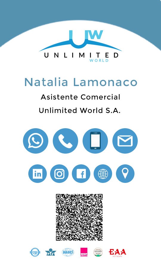 Natalia Lamonaco - Unlimited World S.A.